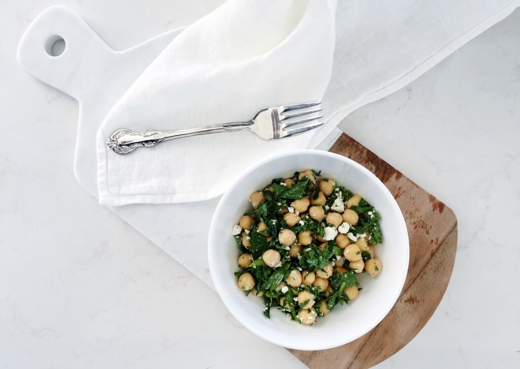 Fraiche Nutrition: Chickpea Feta Salad - Natures Fare