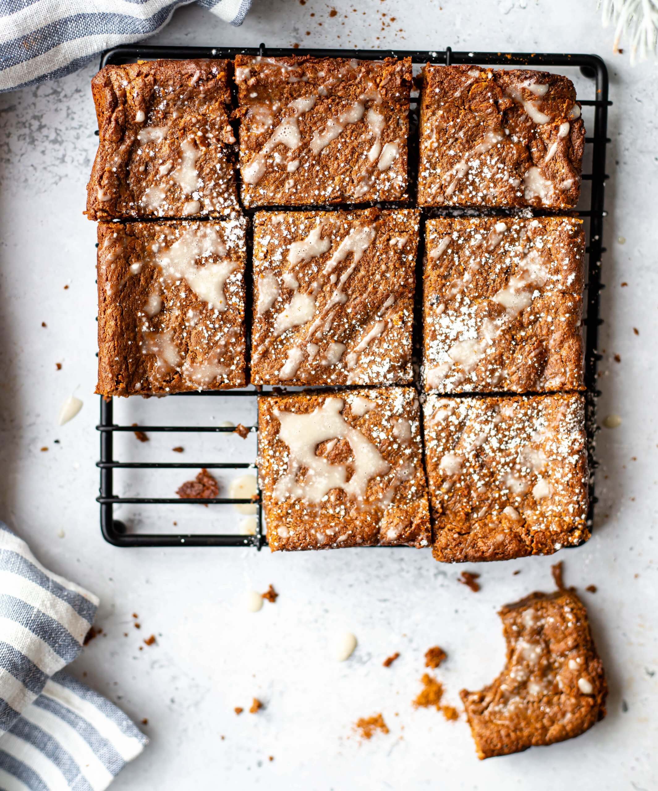 Gingerbread Blondies - Natures Fare