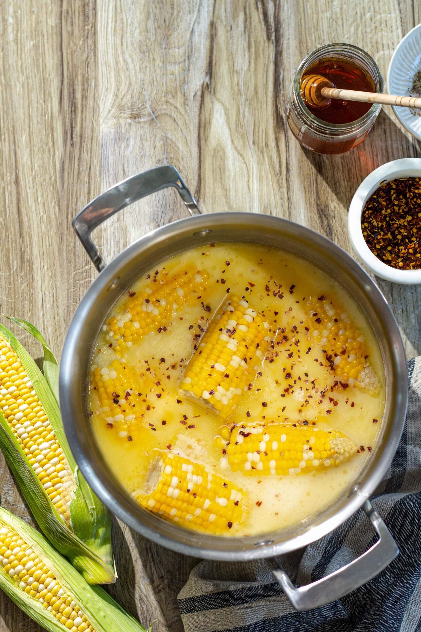 Hot Honey Butter Bath Corn - Natures Fare
