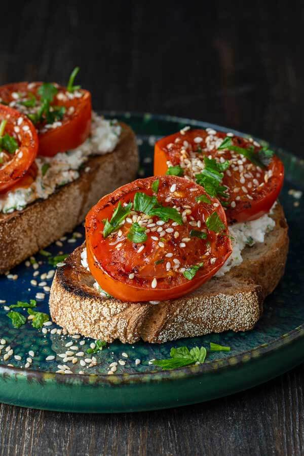 Tofu Ricotta Toast - Natures Fare