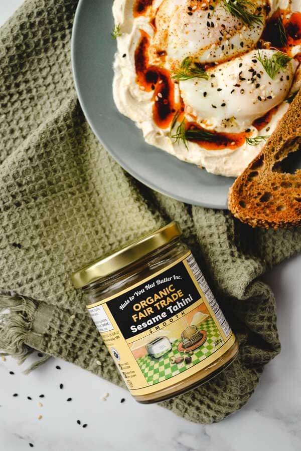 Tahini Turkish Eggs - Natures Fare