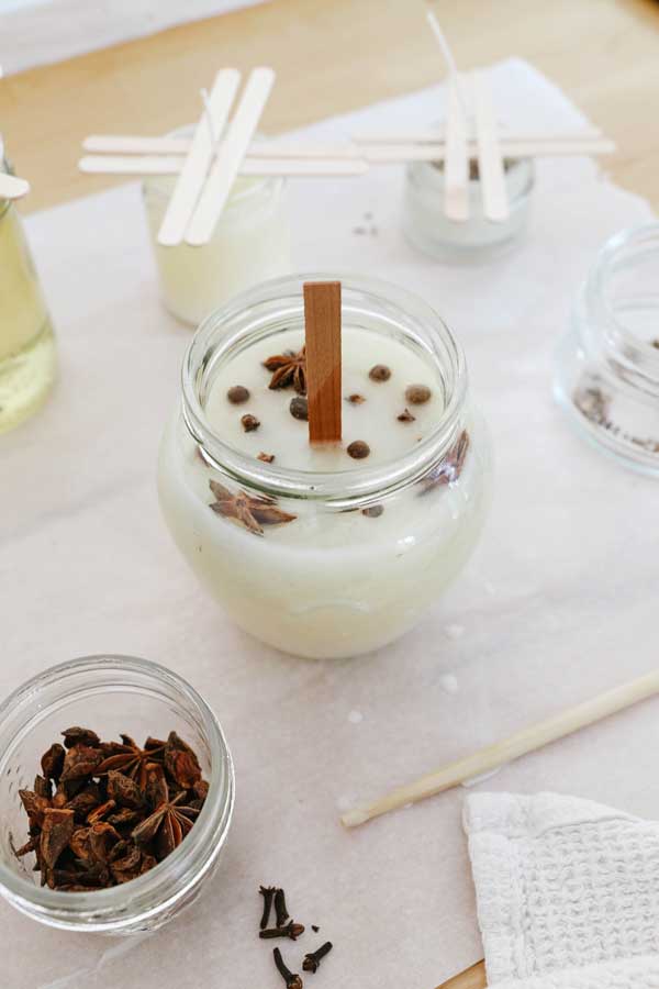 DIY Hand-poured Candles - Natures Fare